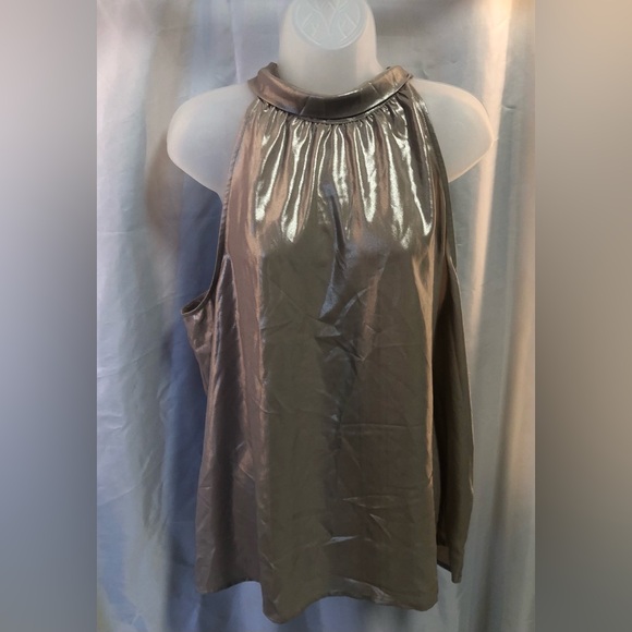 Nine West | Tops | Nine West Sleeveless Blouse With Bow Closure ...